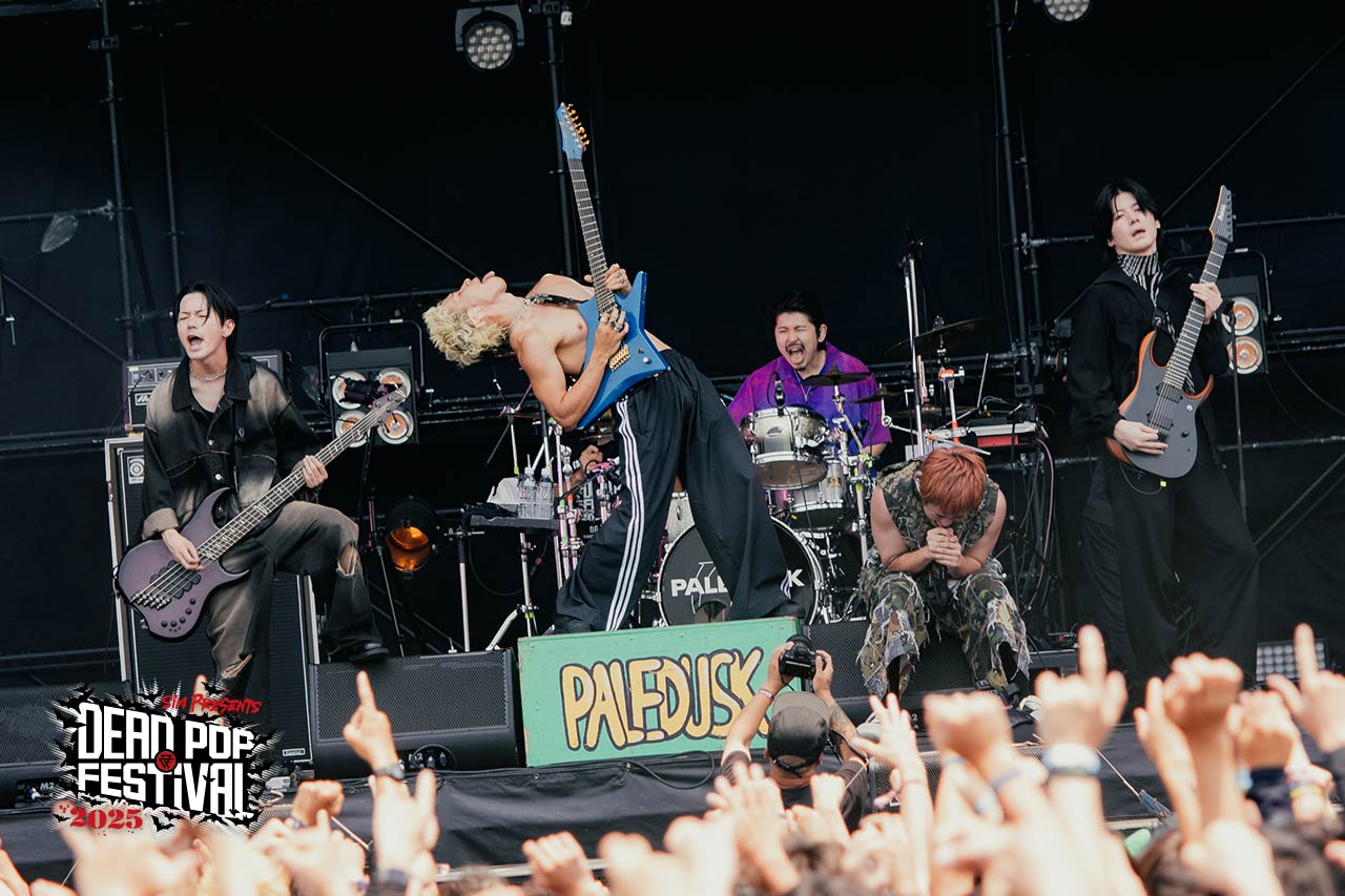 ヤバい朝イチを作りにきたPaledusk、過去を成仏させるも「まだまだ見たい景色がいっぱいある」 | DEAD POP FESTiVAL REPORT